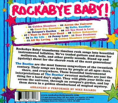 ROCKABYE BABY! - ROCKABYE BABY! MORE LULLABY RENDITIONS OF THE BEATLES ...