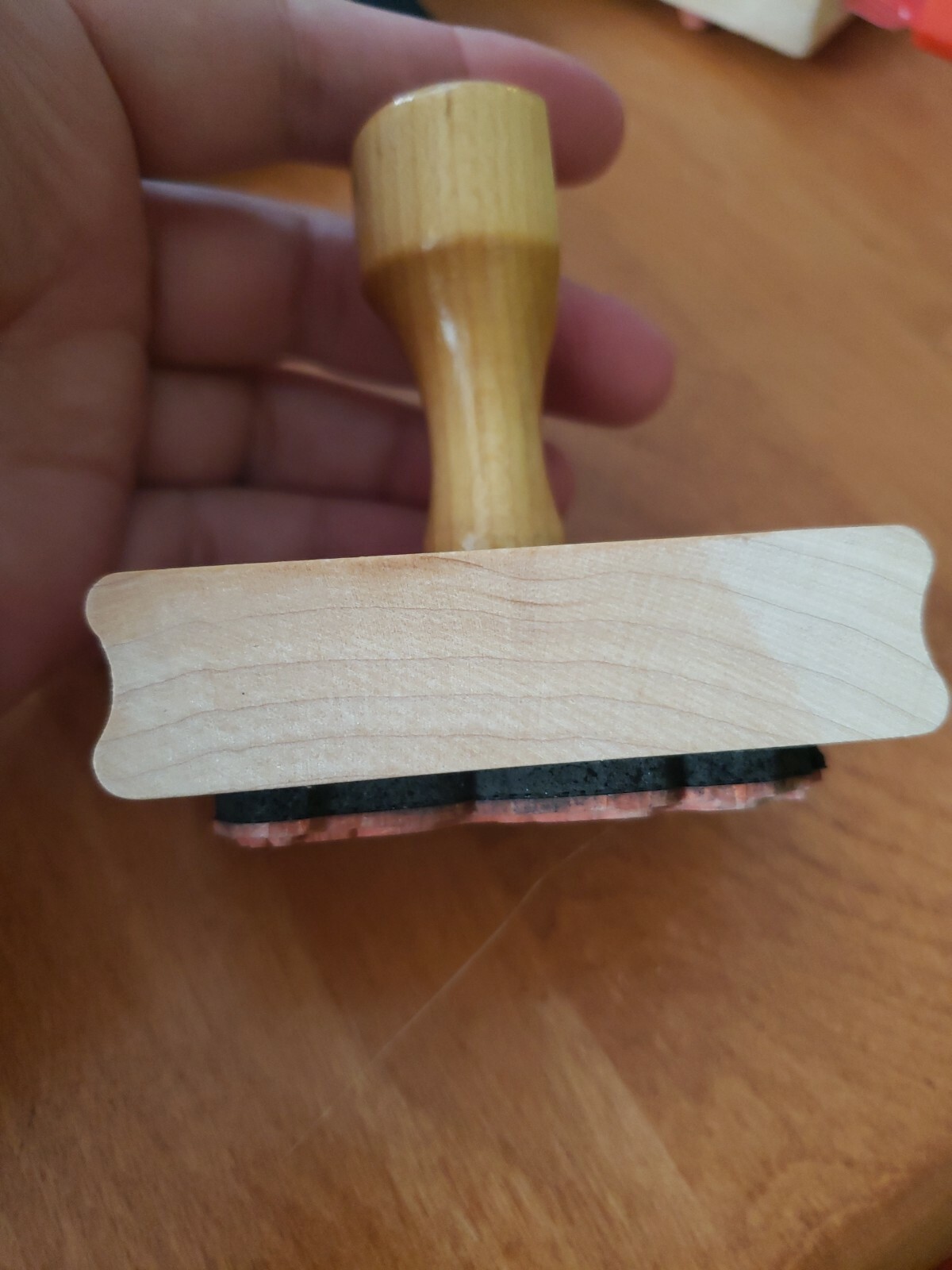 Rapunzel Cartoon red rubber stamp wood block JessicaLynnOriginal new ...