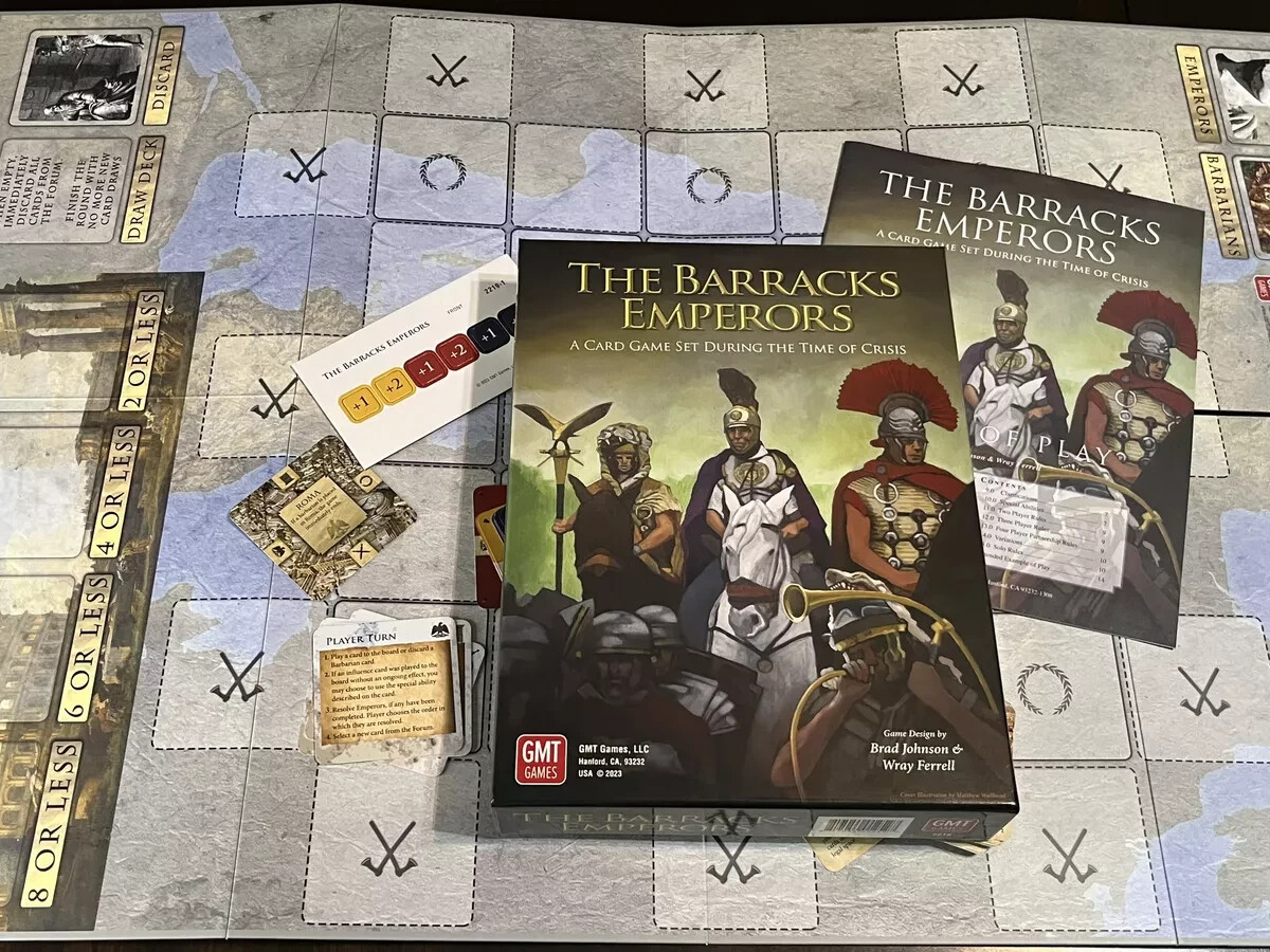 GMT Games The Barracks Emperors SEALED 817054012527 | eBay