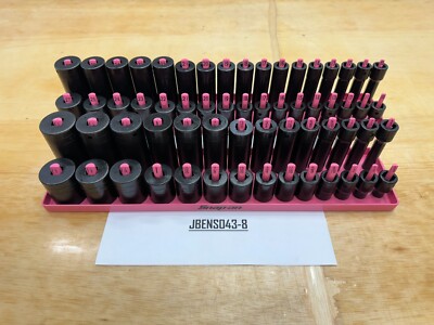 Snap-on Tools PINK 62pc 1/2" Drive 6pt Impact Shallow Deep Essential ...