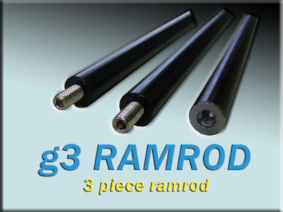 g3 RAMROD Muzzleloader Ram Rod - 3 Piece Breakdown Ramrod | eBay