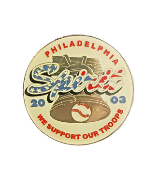 Vintage Philadelphia Spirit 2003 Girls Fastpitch Softball Pin Size: 2. ...