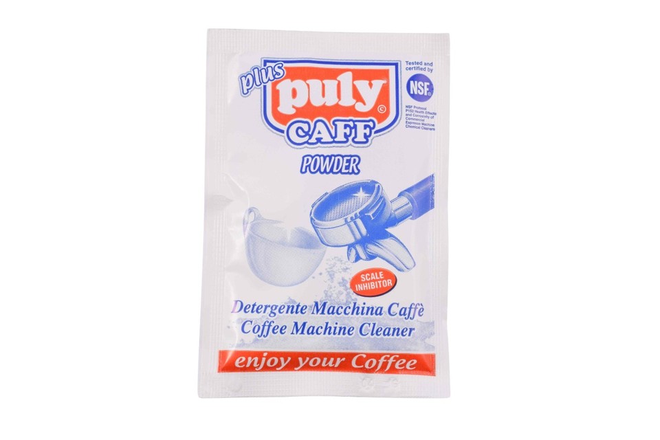 Puly Caff Coffee Cleaning Powder 10 x 20g Sachets Machine Espresso ...