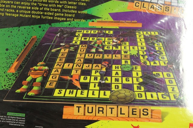 Hasbro Hello Kitty Scrabble Jr. The Classic Board Game 2 Sided 100 ...