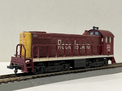 HO Scale AHM S-2 DUMMY Diesel Switcher, Rock Island RI #799 | eBay