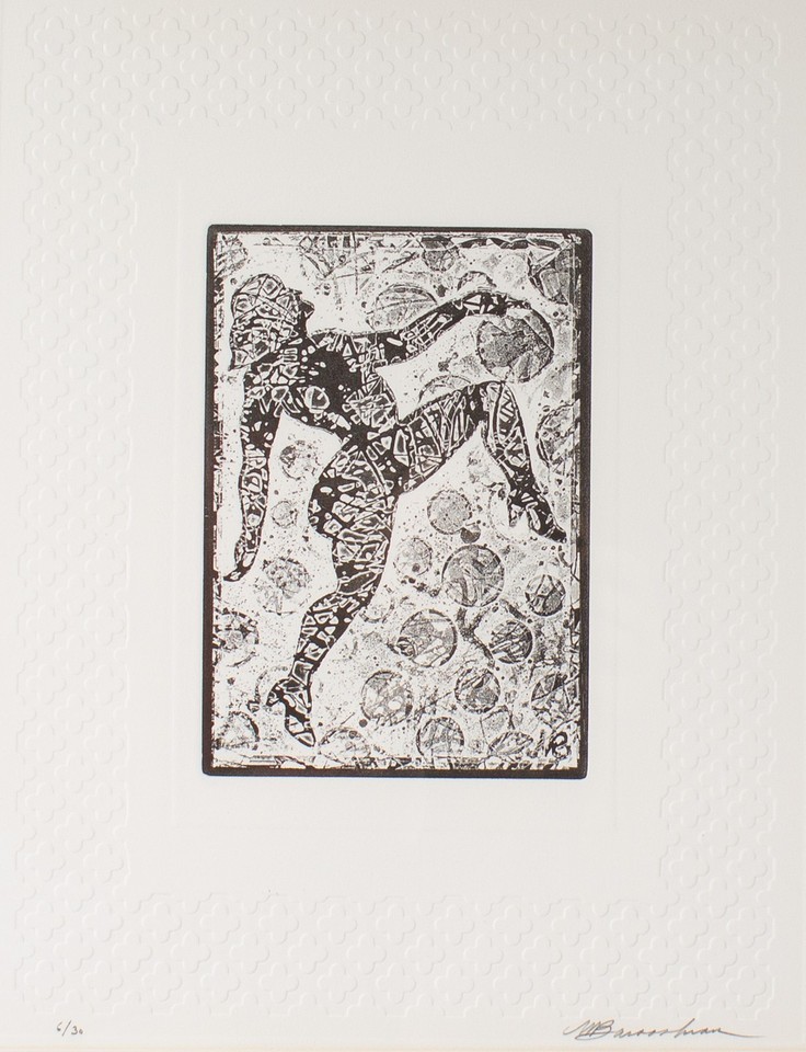 Martin Barooshian Signed Abstract Intaglio Print | eBay