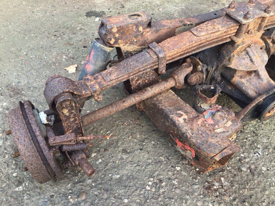 TRIUMPH SPITFIRE Mk4/1500 COMPLETE REAR AXLE DIFFERENTIAL DRIVESHAFT ...