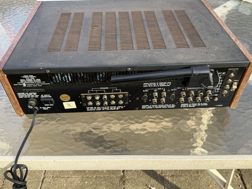 Realistic STA-2250 Stereo Receiver Amplifier - Classic Silver Face Wood ...
