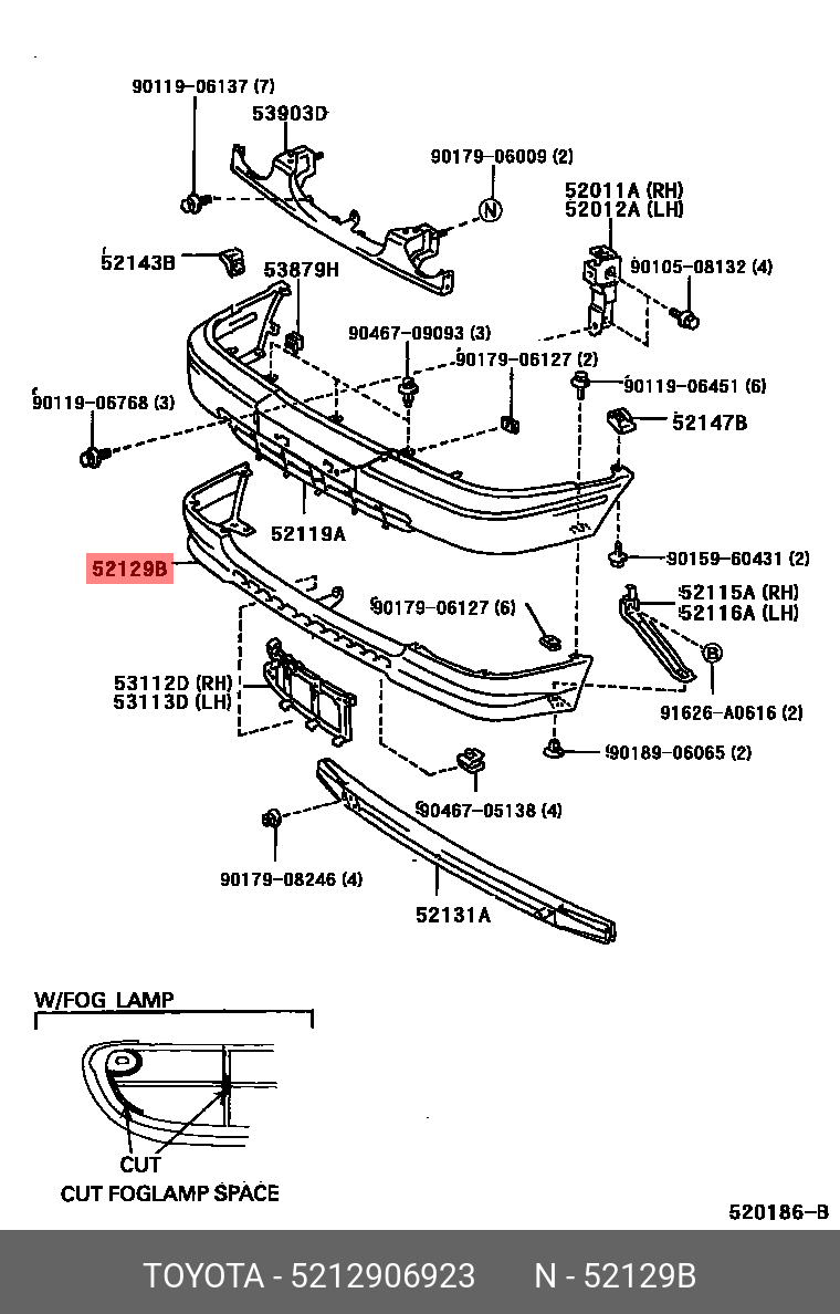 Genuine OE towing hook cap, 5212906923 for TOYOTA 52129-06923 | eBay