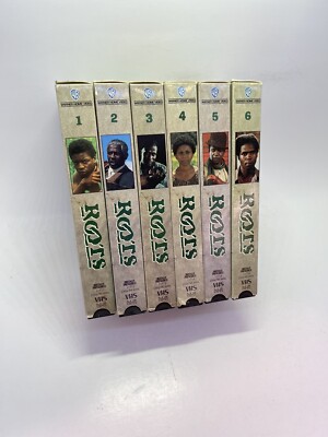 Roots - WB Miniseries 6 VHS Set **Free Shipping + Buy 2 Get 1 Free** | eBay