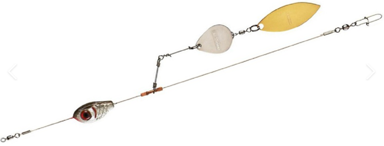 Booyah Boo Spin Rig, Tandem Blades, Choice of Size & Colors | eBay