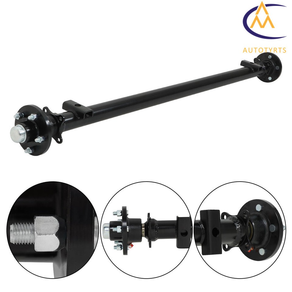 5 lug Utility Axle 3500lbs Boat Axle 3.5K Trailer Axle For Trailer ...