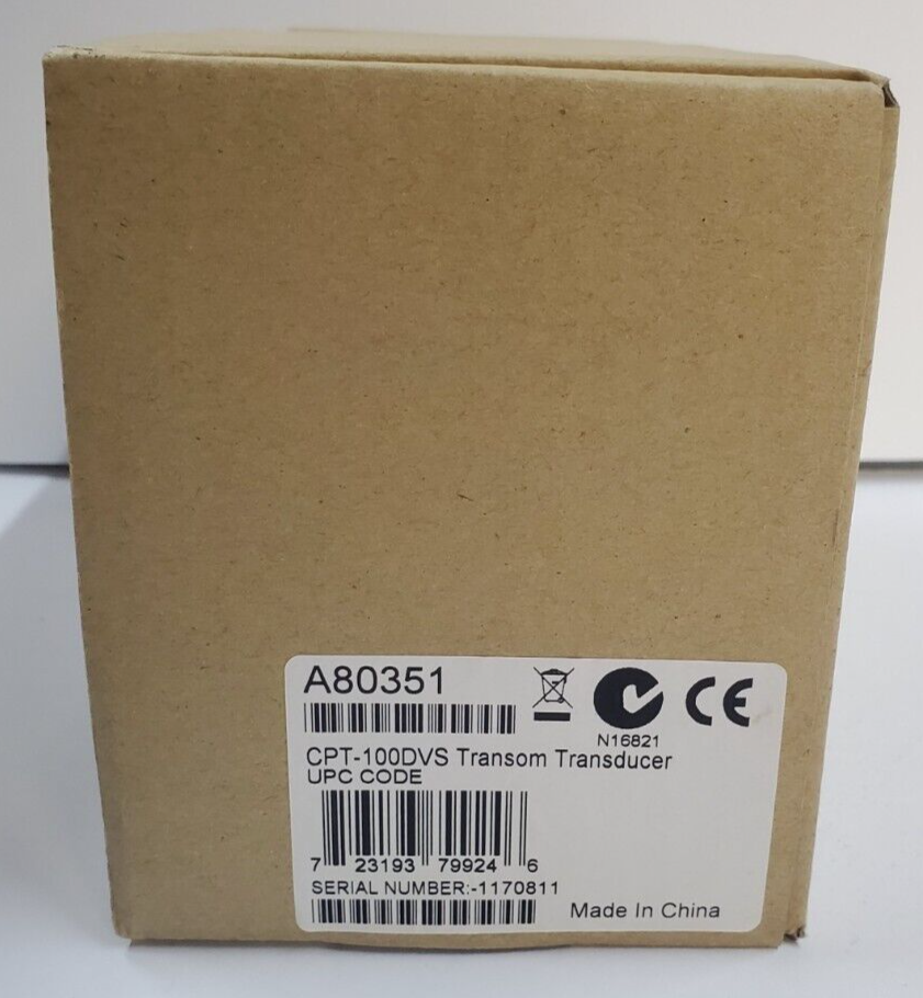 Raymarine CPT-100 DVS Transon Transducer A80351 NEW 723193799246| eBay