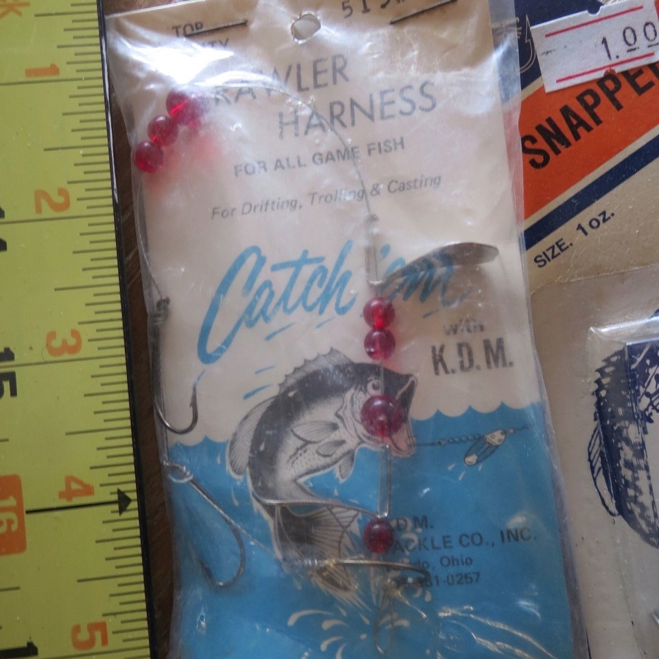 Snapper Zapper fishing lure & Crawler Harness fishing lure (lot#10364 ...