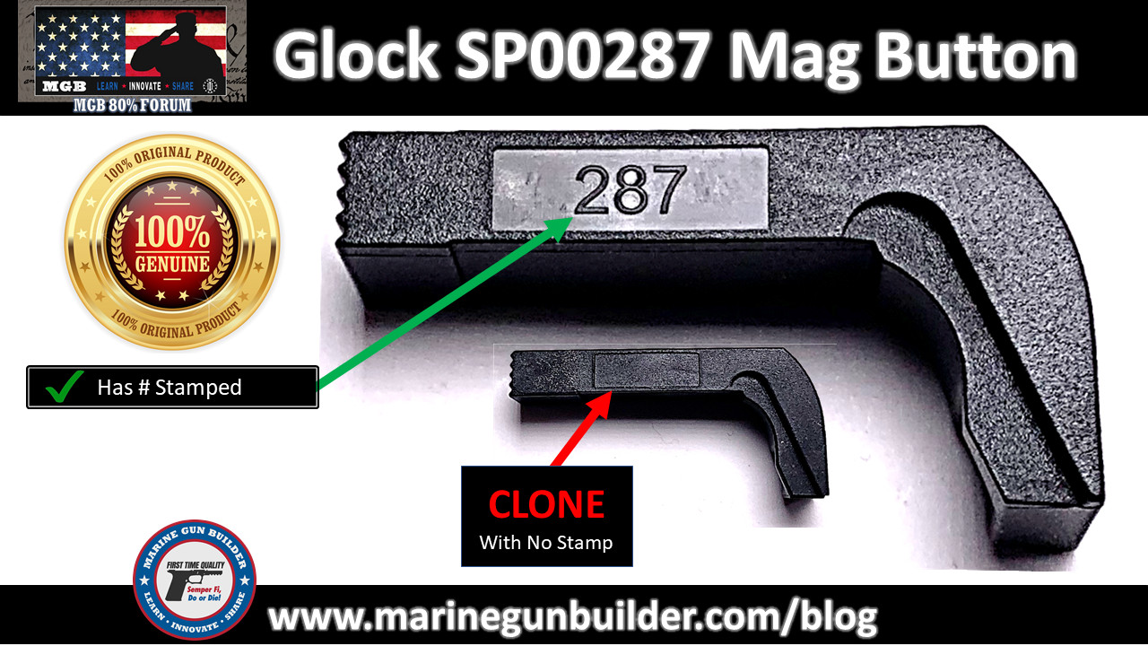 Glock 26 OEM Lower Parts Kit Gen 3 w/ Upgraded Gen 5 Ejector Factory ...