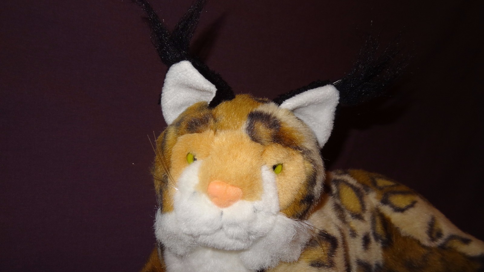 Bobcat Plush Stuffed 8"Animal Sugar Loaf Brown Tan White | eBay