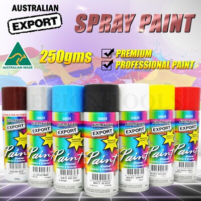 Australian Export Spray Paint Cans 250g Professional paint Large Ran 25 ...
