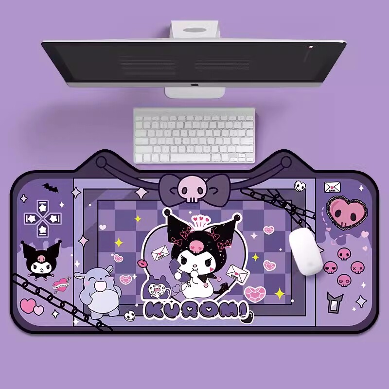 Gift Cute Kuromi Mouse Pad PC Computer Desk Mat Non-Slip Table Pad 40 ...
