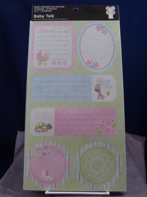 NEW IMAGINISCE STICKERS BABY TALK TAGS 000739 1299 | eBay