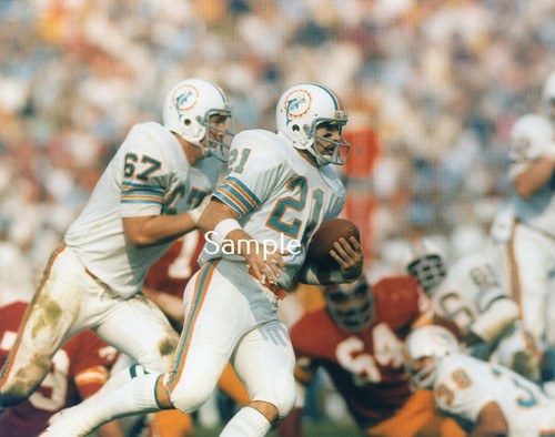 Jim Kiick Miami Dolphins 8x10 Football Photo Poster Print JK4 | eBay