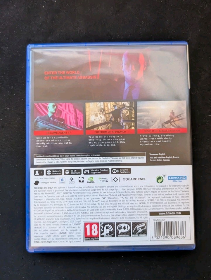 Hitman III Playstation 4 - PS4 Game [Hitman 3] - FREE UK DELIVERY | eBay
