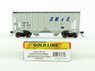 HO Walthers Gold Line #932-41312 DM&E Dakota Minnesota & Eastern 2-Bay ...