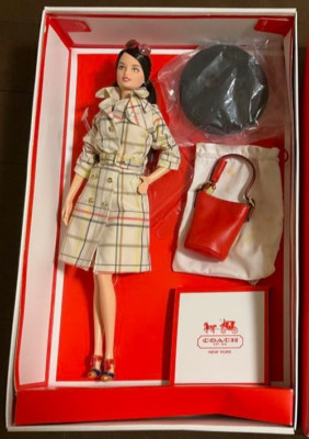 Mattel Coach Barbie Doll 2013 Gold Label Designed by Linda Kyaw ...
