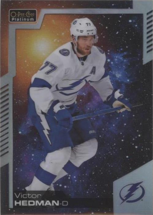 2020-21 O-Pee-Chee Platinum - Victor Hedman #22 Cosmic /65 for sale ...