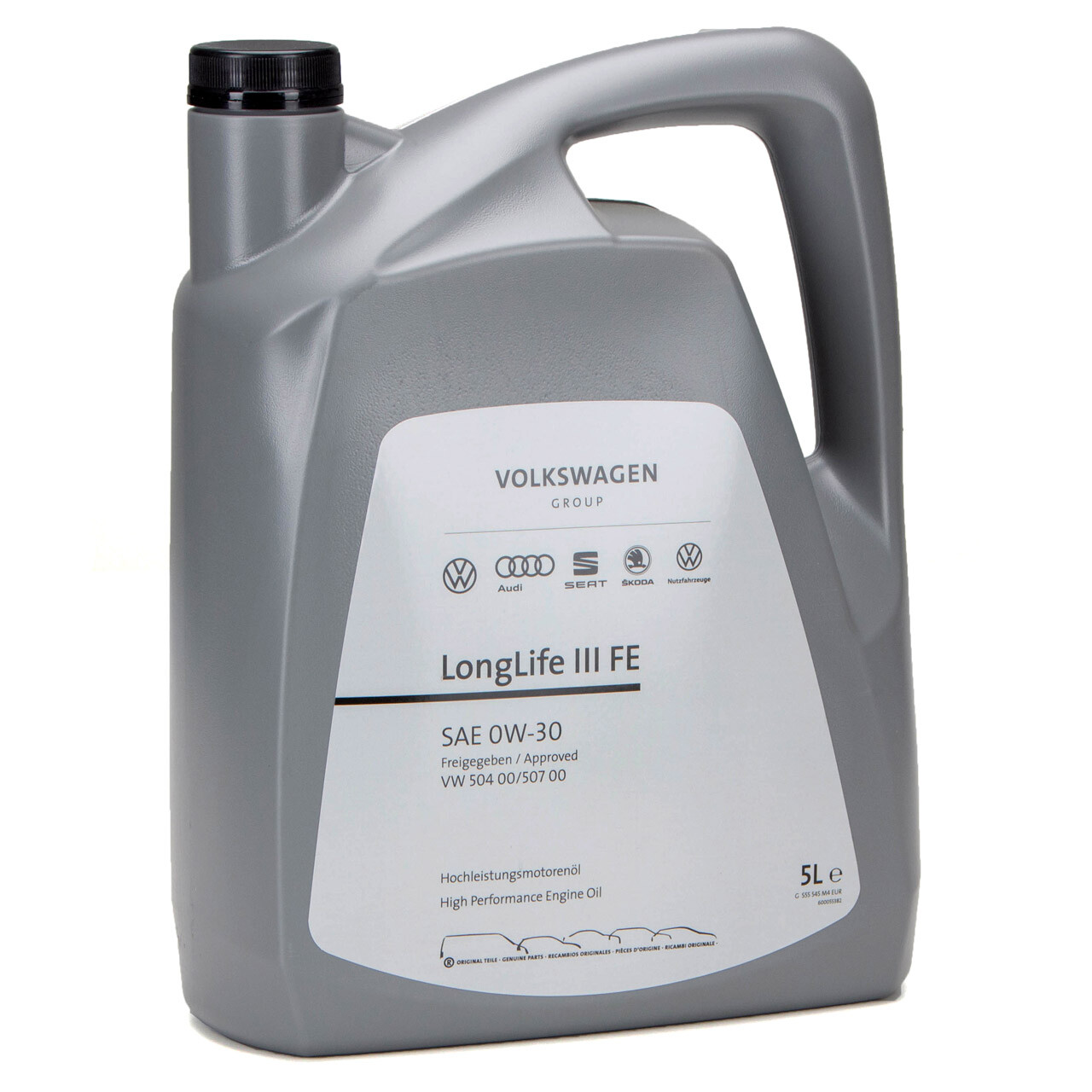 20 liters original Audi Seat Skoda VW engine oil oil 0W30 LONGLIFE III ...