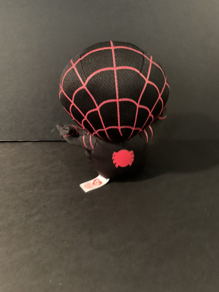 Spiderman MILES MORALES Spiderverse 2022 6" Ty Beanie Baby Plush With ...