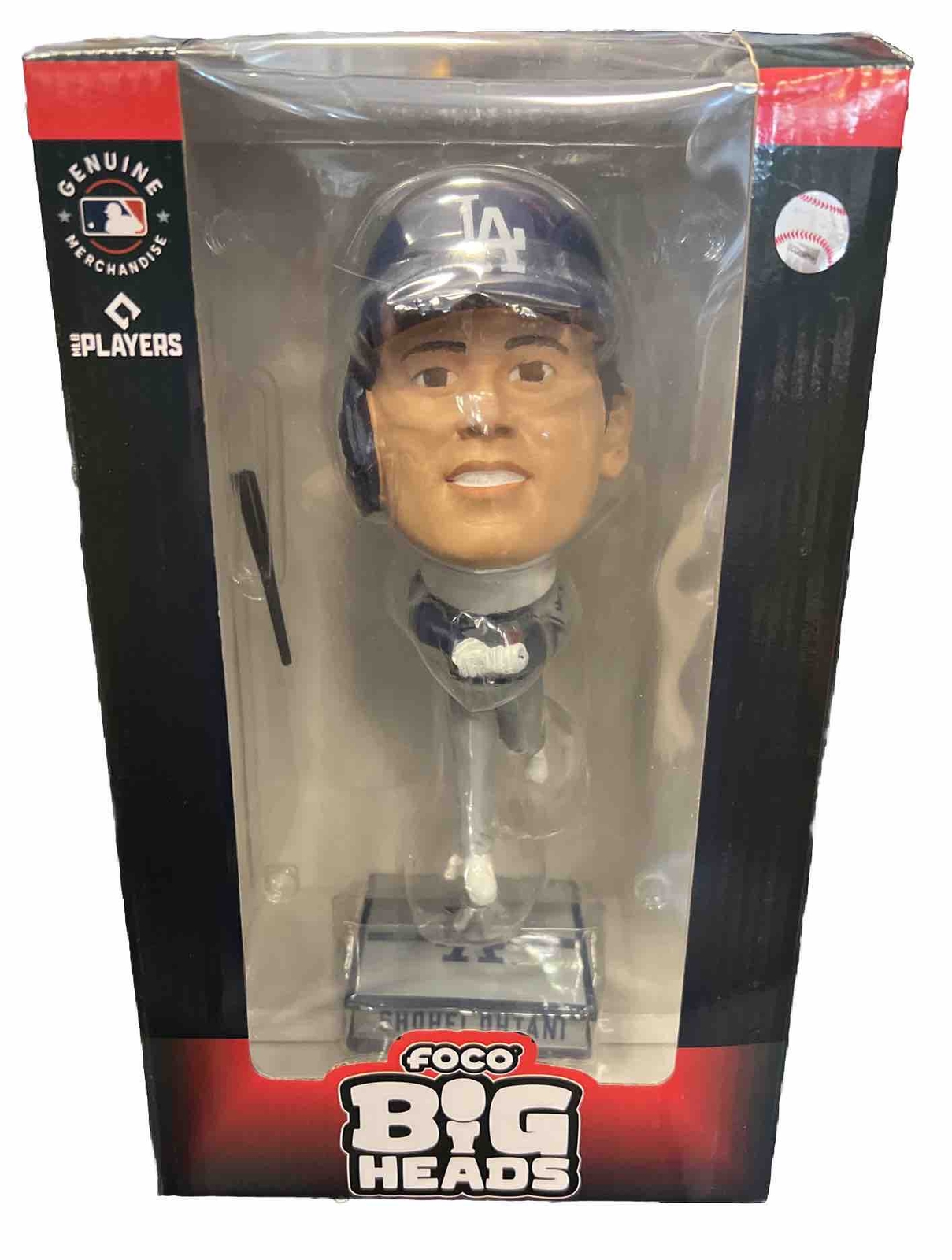 New Shohei Ohtani Big Head Away Los Angeles Dodgers Foco Bobblehead NIB ...