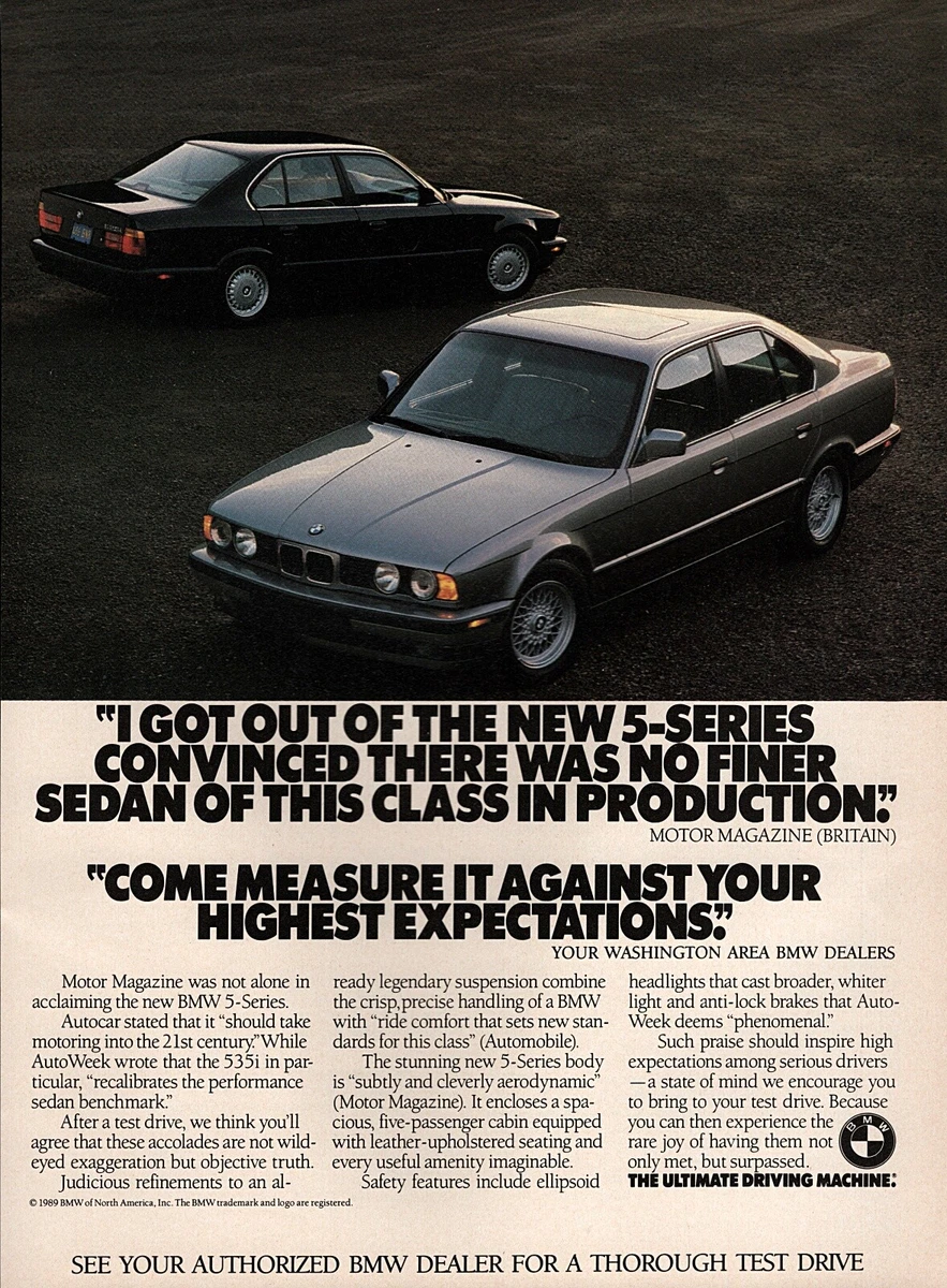 Bmw Magazine Ads