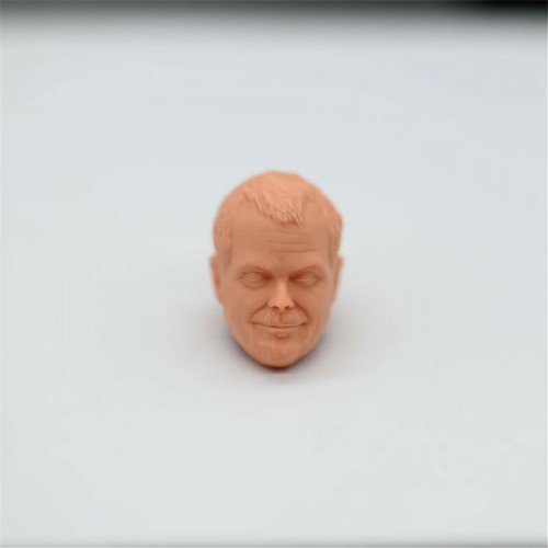 Blank 1/18Scale The Supernatural Crowley Head Sculpt Unpainted Fit 3.75 ...