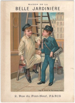 French Workmen Men Work Clothing Original 1890s Paris Fashion Nice ...