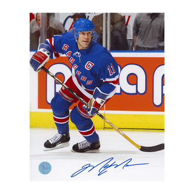Mark Messier New York Rangers Autographed Action 8x10 Photo | eBay