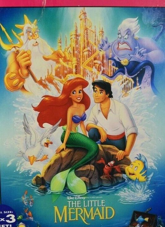 Little Mermaid Castle Poster