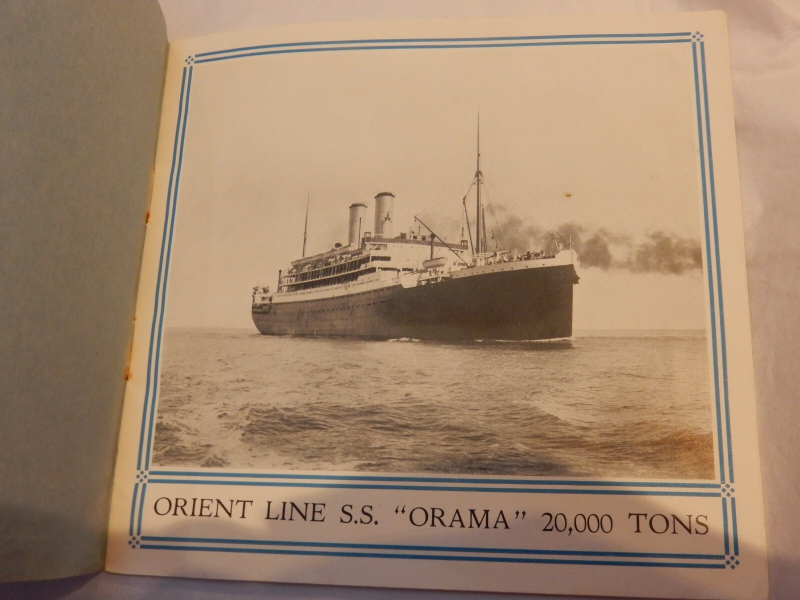 SS ORAMA ORIENT LINE SUNK NORWAY CAMPAIGN WELL ILLUS BOOKLET WW2 WRECK ...