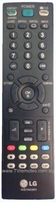 AKB73655804 Genuine Original LG TV Remote Control 42CS460 42LS3400 ...