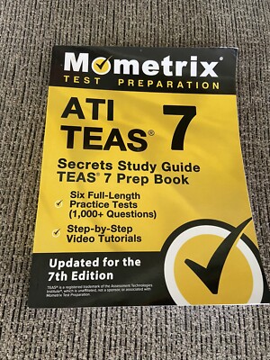 MOMETRIX ATI TEAS 7 Secrets Study Guide TEAS 7 Prep Book | eBay