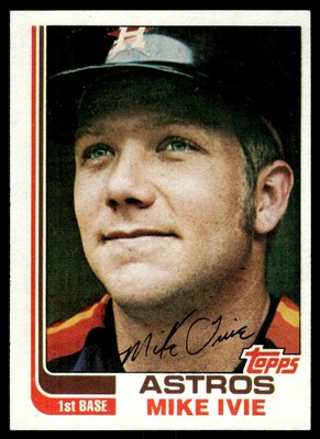 1982 Topps Mike Ivie Houston Astros #734 | eBay