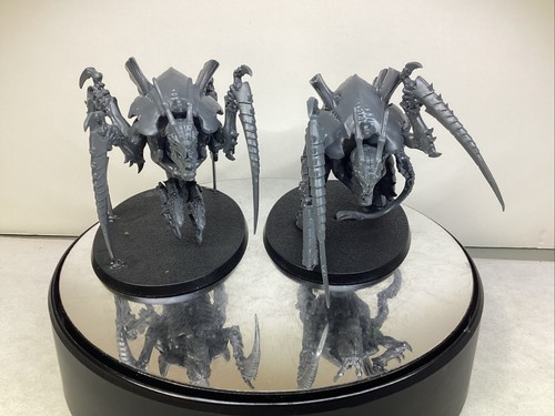 Warhammer 40k- Tyranid Carnifex Brood 2x models built unpainted MS83151 ...