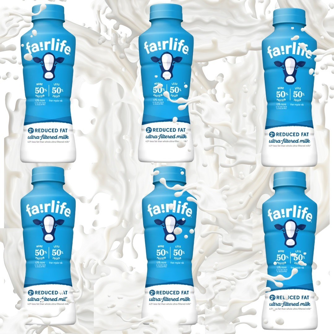 Fairlife UFM Milk 2% Reduced Fat Milk 6 Pack, 14 Fl Oz, Total 6 bottles ...