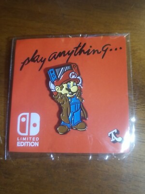 Nintendo Pin Super Mario Play Anything Limited Edition Rare Tom ...