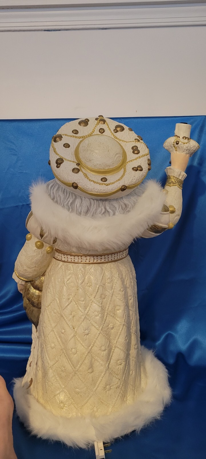 Hand Painted Renaissance Santa with a Cornucopia full of Toys | eBay