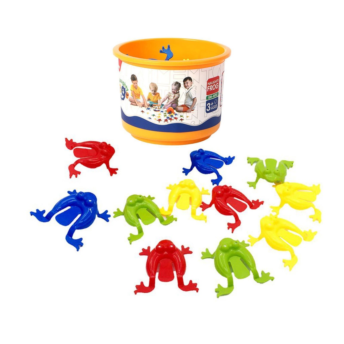 Kid Frog Jumps Jumping Frogs Party Favours 8pk Kids Birthday Games