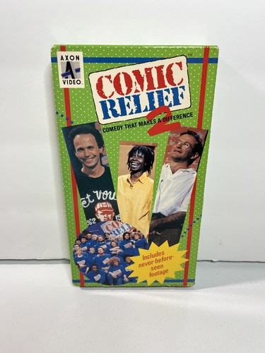 Comic Relief 2 VHS 1988 Robin Williams Vintage Comedy Tape with Case ...