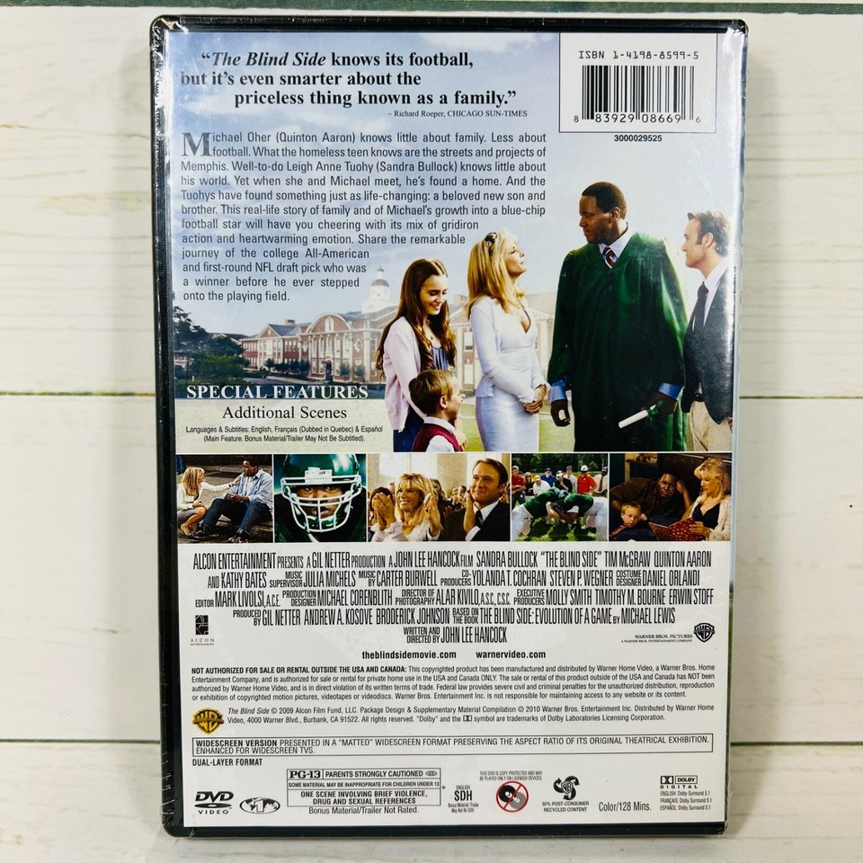 The Blind Side (DVD, Widescreen) - 2009 Sandra Bullock* 883929086696| eBay