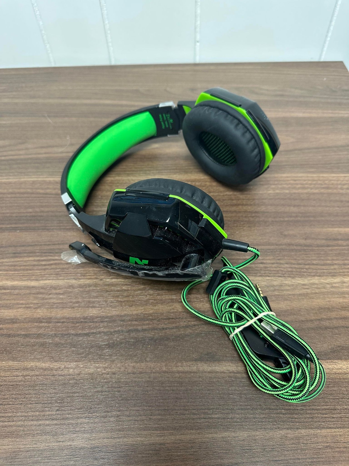Hyper Pulse Over The Ear 3.5 MM And USB Wired Black And Green Gaming ...