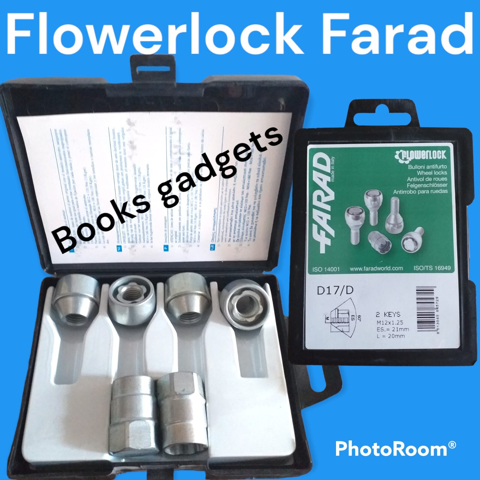 Per Nissan Tilda Kit Dadi Antifurto Flower Lock Farad Cerchi in Lega ...