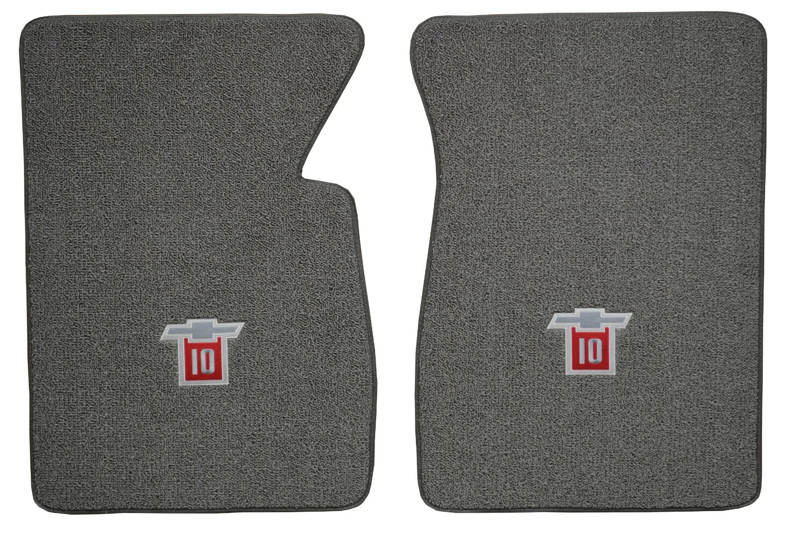 C10 Logo Carpet Floor Mats 2PC Front Set for 1971-1973 Chevy C10 Pickup ...